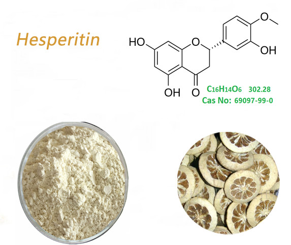Citrus Sinensis Extract Hespeitin Light Yellow Powder Used In Health Food